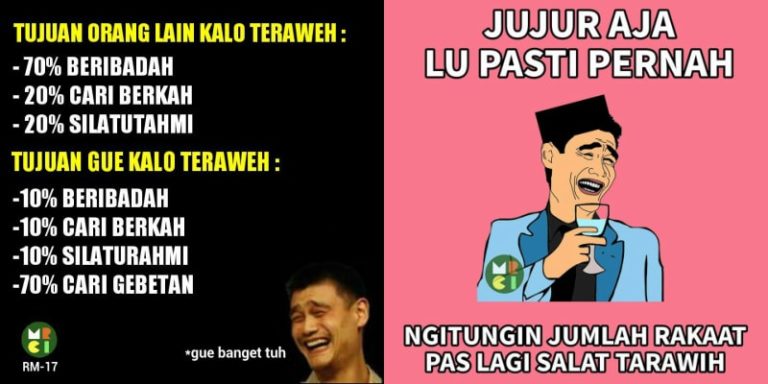 10 Meme Kebiasaan Orang Puasa Ini Bikin Ngakak Sekaligus Nyentil Banget ...