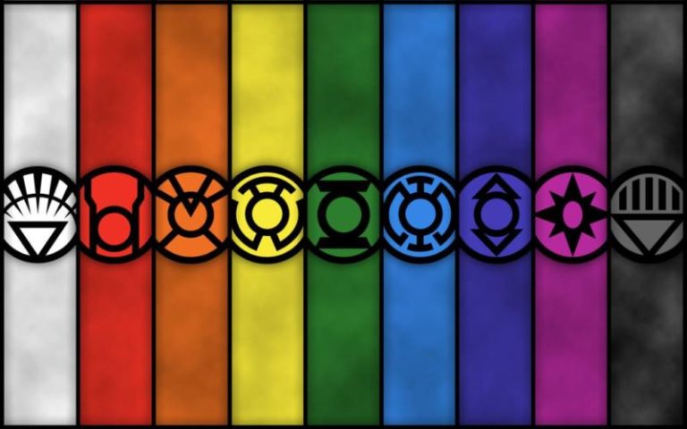 Emotional Spectrum Lanterns dalam DC Universe - Dafunda.com