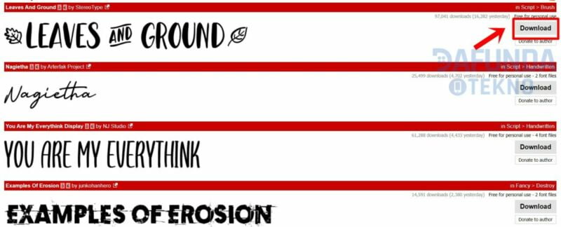 Cara Install Font di Laptop, Berbagai Macam Font Bisa! - Dafunda.com