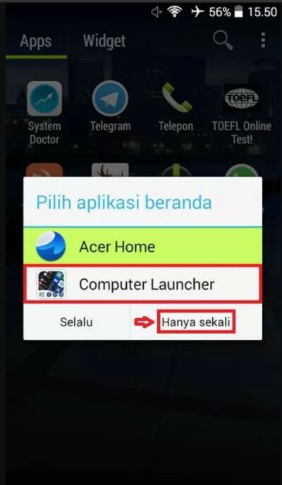 Cara Mengubah Tampilan Android Menjadi Windows 10 - Dafunda Tekno