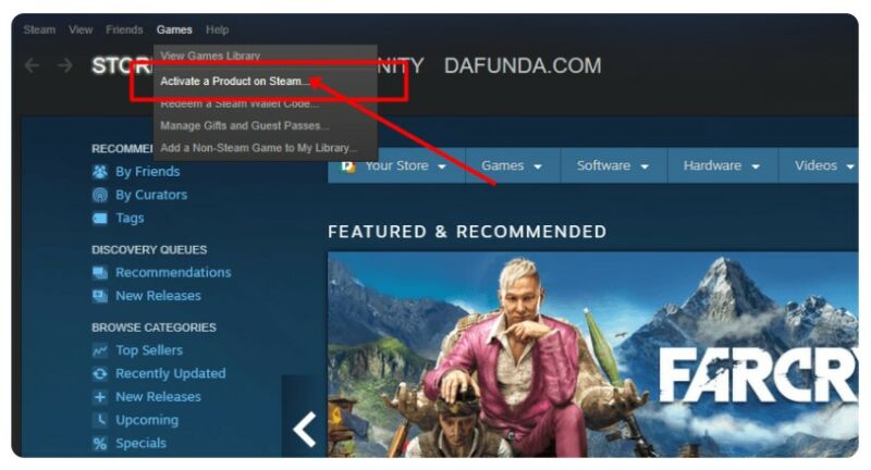 Cara Aktivasi Redeem CD Key Game Steam! - Dafunda.com