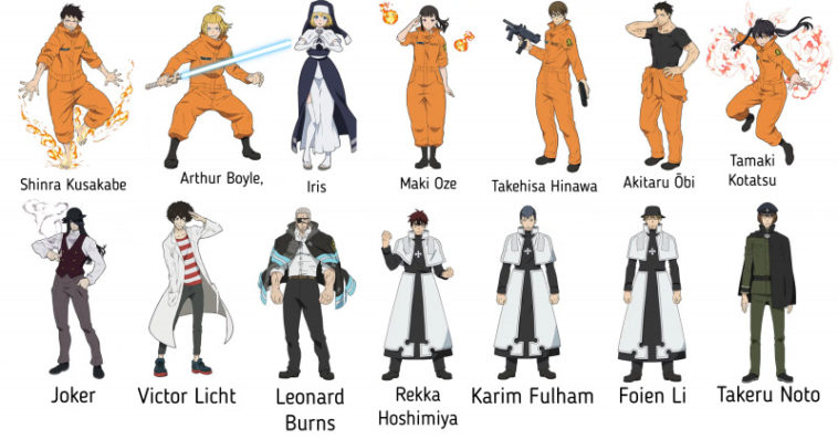 Wow! Anime Fire Force Menampilkan Seiyuu Baru - Dafunda.com