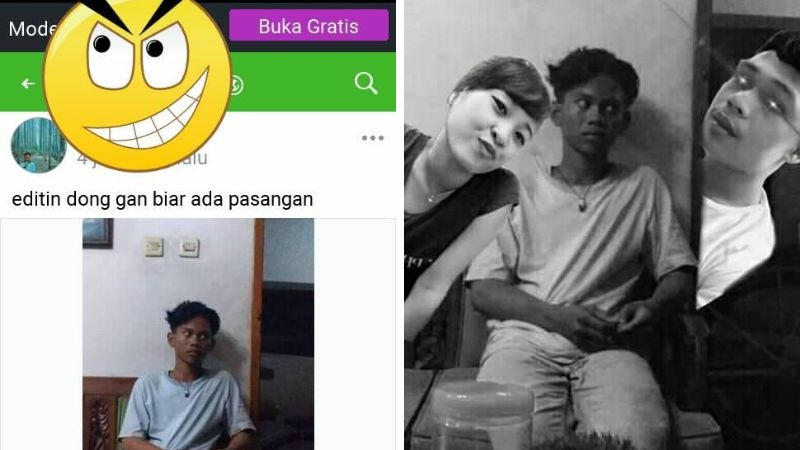 Awalnya Minta Tolong, 10 Foto Editan Anak Meme Ini Bikin Ngakak ...