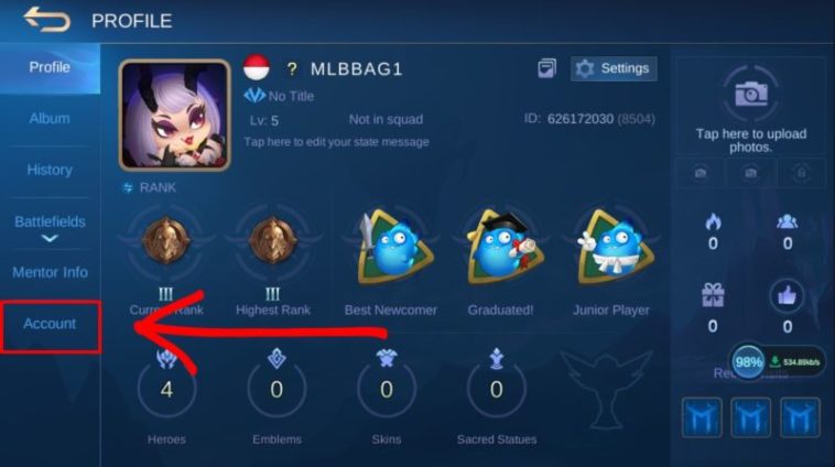 Cara Buat Akun Baru Mobile Legends (ML) dengan Mudah Terbaru - Dafunda.com