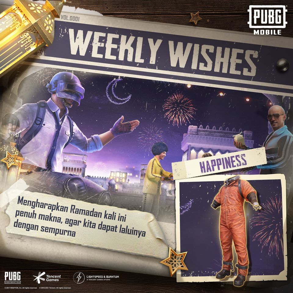 PUBG Mobile Bagi-Bagi Hadiah Lewat Event Ramadan - Dafunda.com