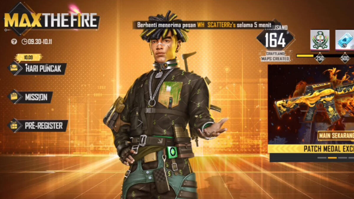 Web Event FF Max, Begini Cara Klaim Hadiahnya! - Dafunda.com