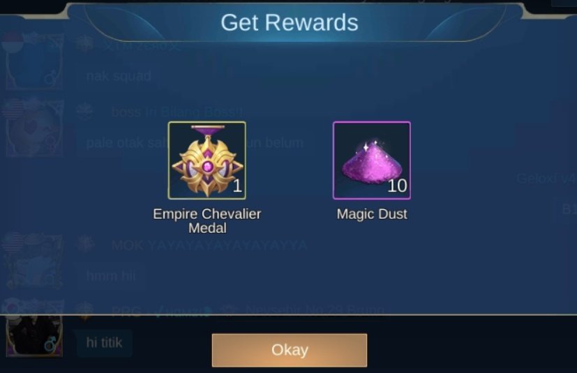 Apa Itu Empire Chevalier Medal Mobile Legends? - Dafunda.com