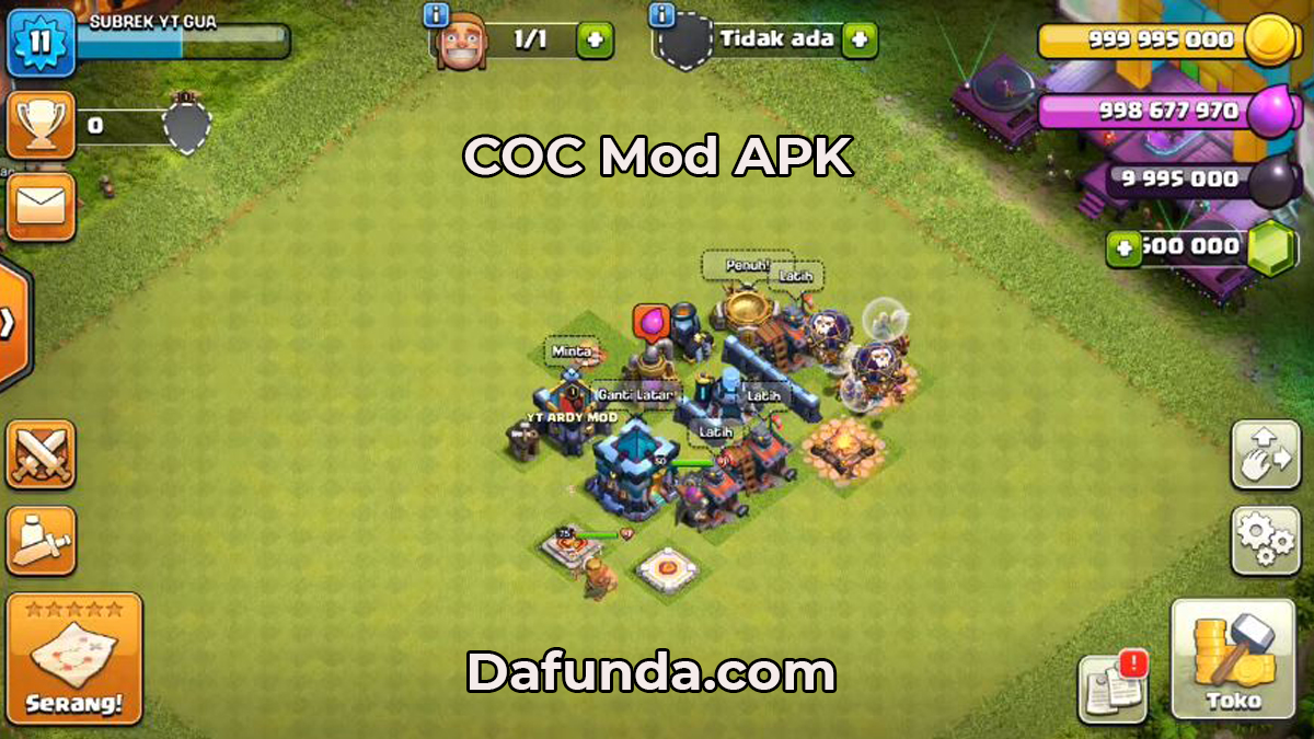 COC Mod APK 14.635.9 Unlimited Gems Terbaru 2023 - Dafunda.com