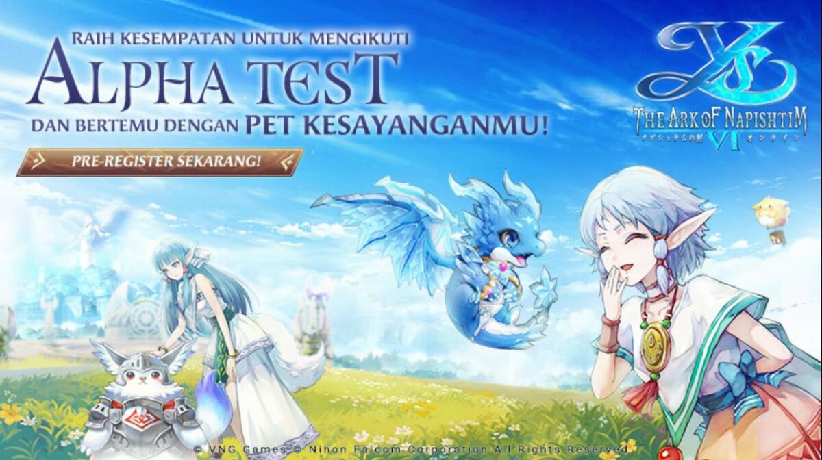 Ys 6 Mobile Sudah Membuka Alpha Test - Dafunda.com