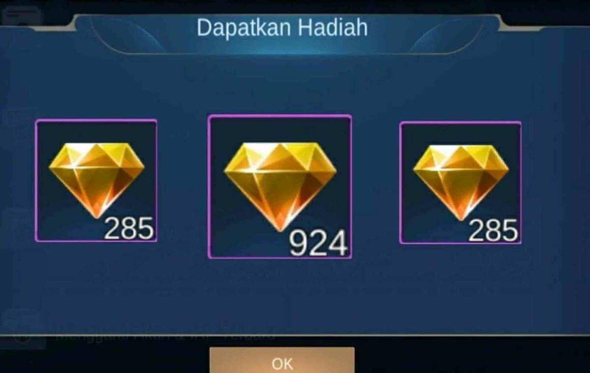 Dapatkan Tambahan Diamond Kuning, Hanya Dengan Cara Login! - Dafunda.com