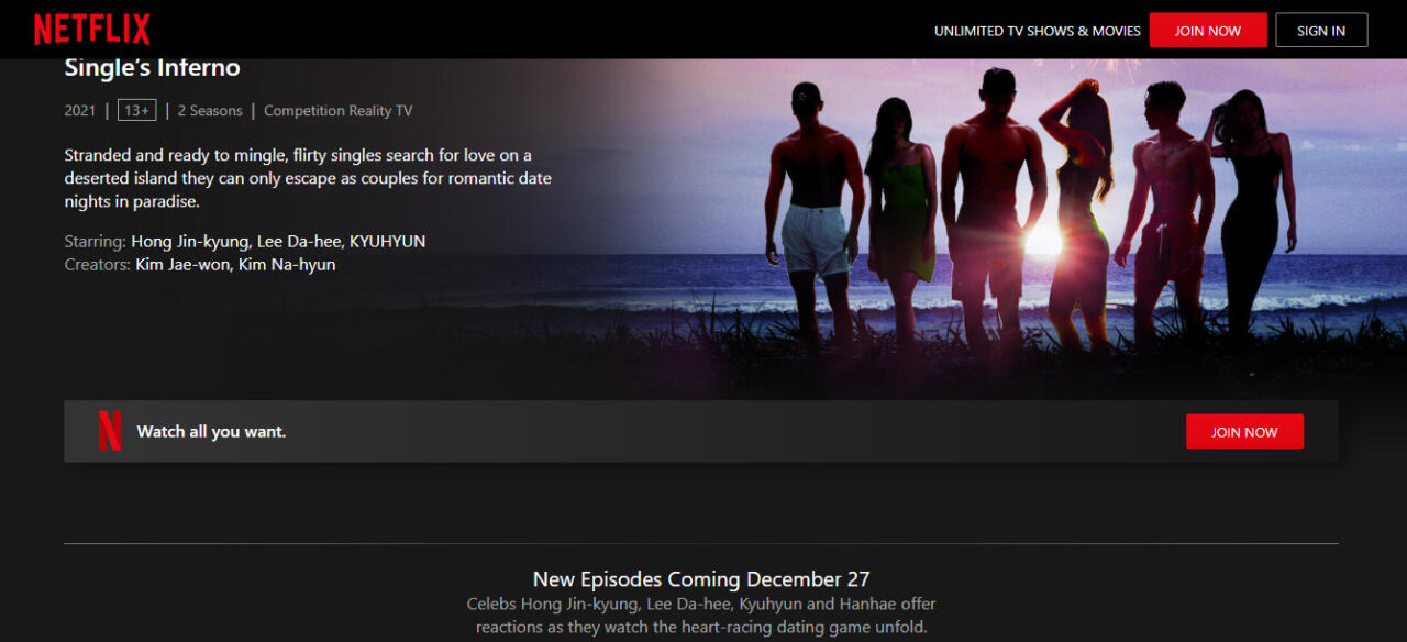 Sinopsis Acara Single Inferno Season 2 & Cara Menontonnya - Dafunda.com