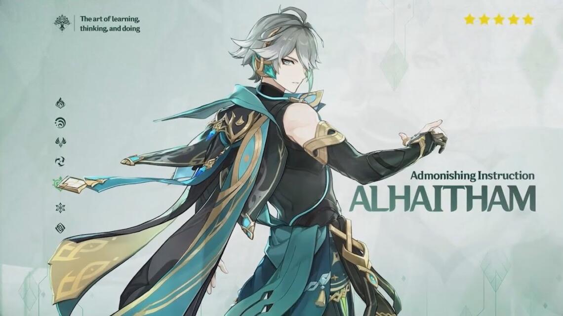 Build Alhaitham Genshin Impact Terbaik 2023 - Dafunda.com