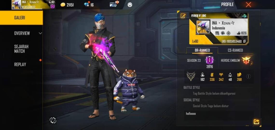 Deretan Foto Akun FF Old Season 1, Yuk Gunain! - Dafunda.com