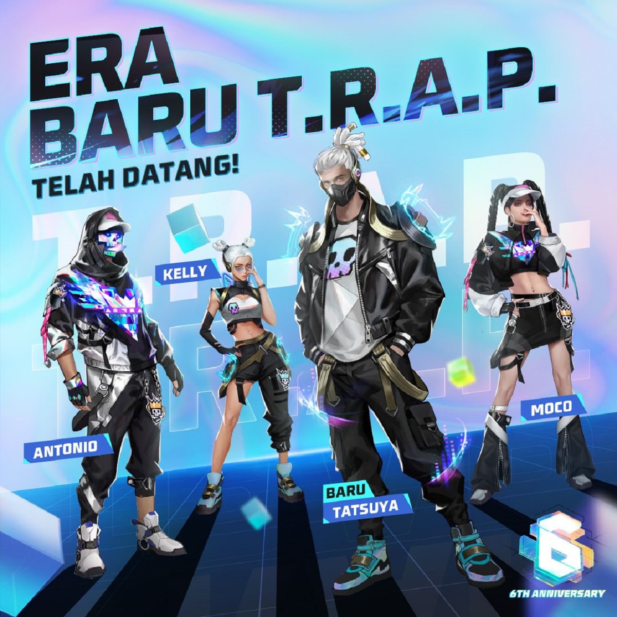 Cara Mendapatkan T.R.A.P Hip Bundle Free Fire - Dafunda.com
