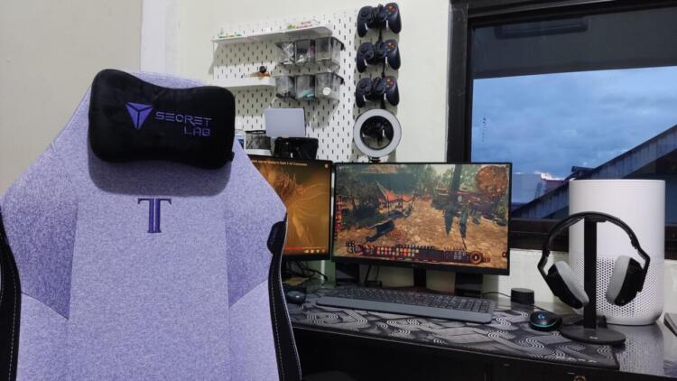 Review Secretlab TITAN Evo SoftWeave™ Plus Soda Purple - Dafunda.com