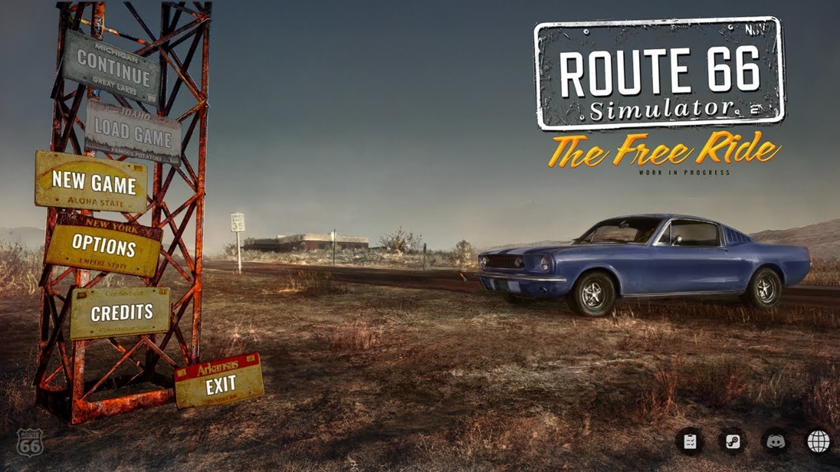 Spesifikasi PC Route 66 Simulator: The Free Ride - Dafunda.com