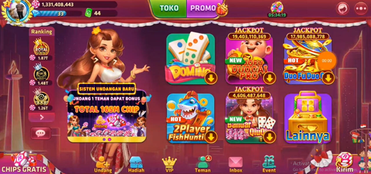 Kode Hadiah Royal Domino Terbaru 2023, Dapatkan Chip Gratis 10B ...