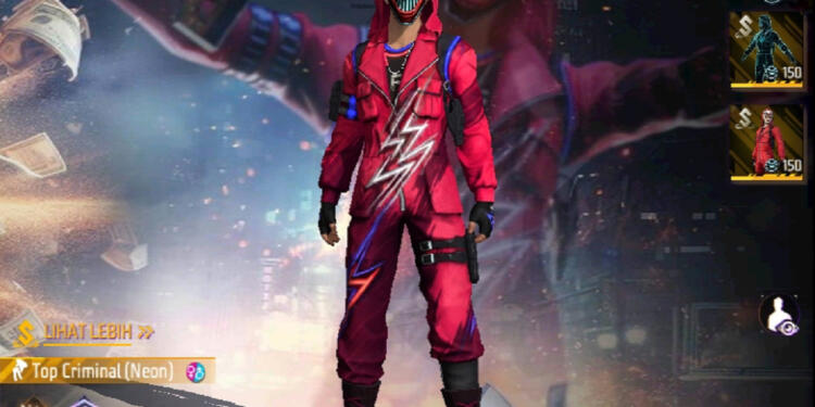 Tips Mendapatkan Bundle FF Top Criminal Neon - Dafunda.com