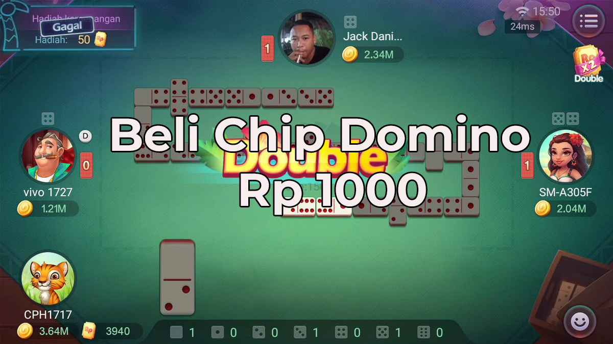 Beli Chip Domino 1000 Rupiah - Dafunda.com