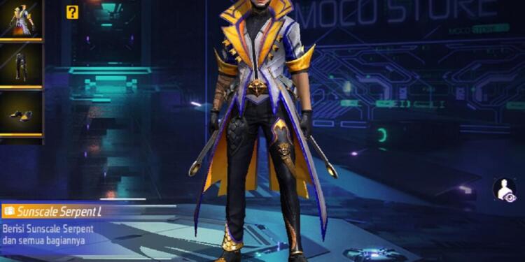 Cara Mendapatkan Free Fire Bundle Sunscale Serpent - Dafunda.com