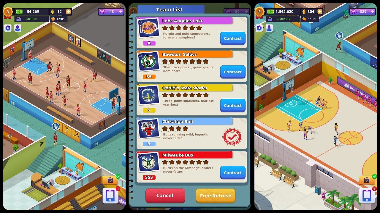 Idle Basketball Arena Tycoon Mod APK v1.2.0 Unlimited Money 2024 ...