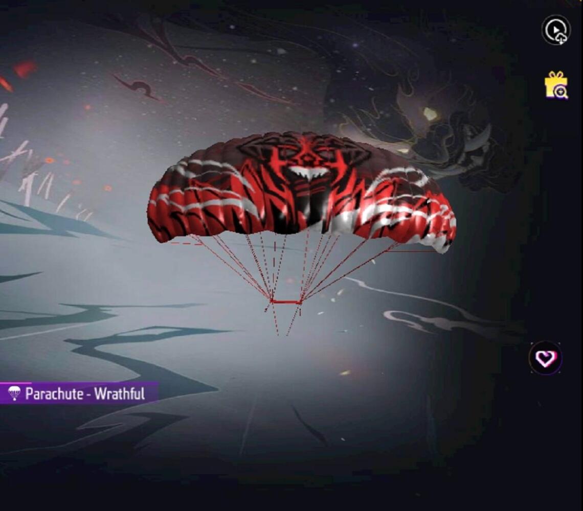 Tips Mendapatkan Free Fire Parachute Wrathful Rush - Dafunda.com