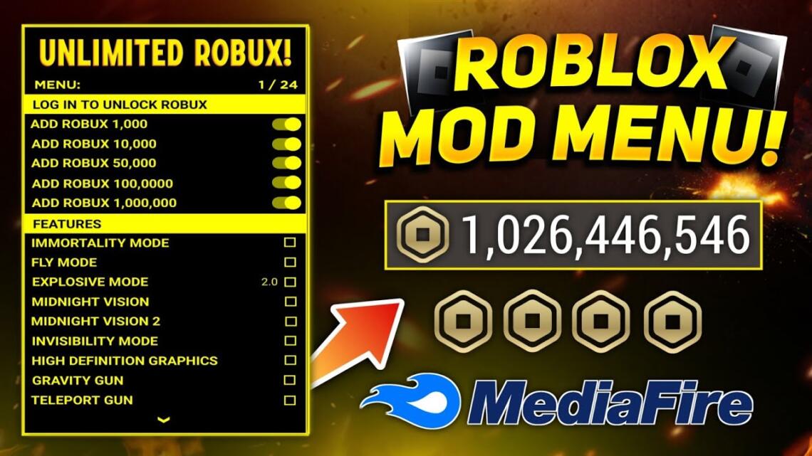 Download Roblox Mod APK Unlimited Robux No Ban Terbaru 2026 terbaru ...