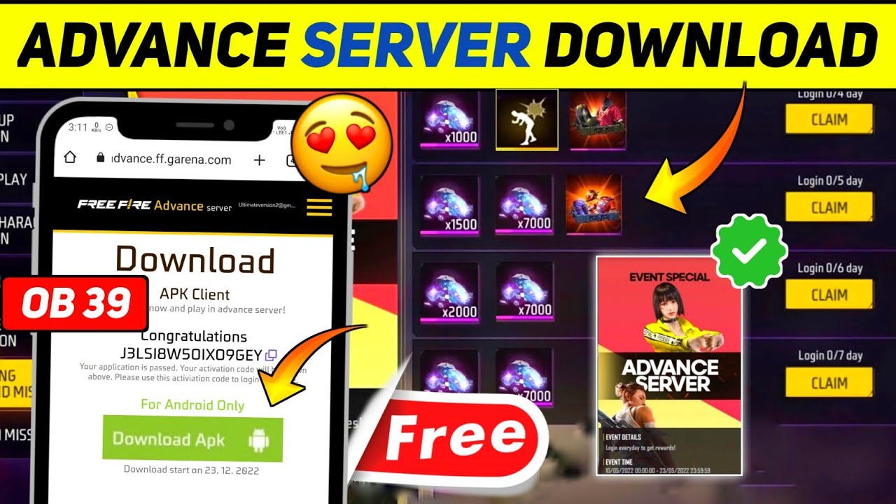 Cara Update FF Advance Server Terbaru 2024 - Dafunda.com