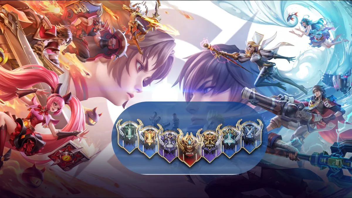 Daftar Urutan Rank Honor of Kings (HOK) Terlengkap - Dafunda.com