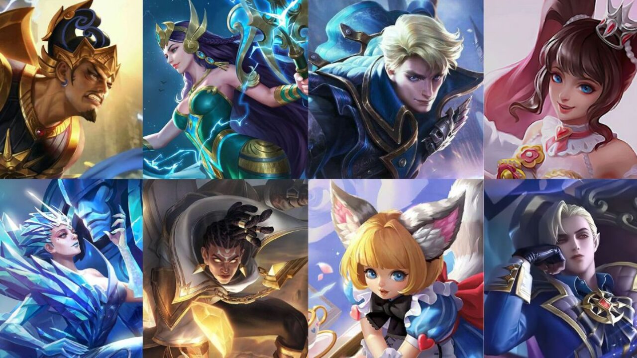 Urutan Hero Mobile Legends (ML) Dari Season 1 Sampai Sekarang ...