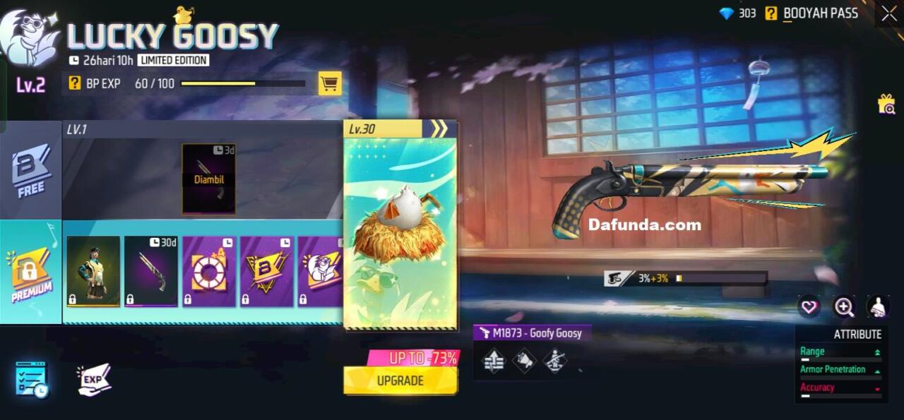 Cara Mendapatkan M1873 Goofy Goosy Free Fire - Dafunda.com