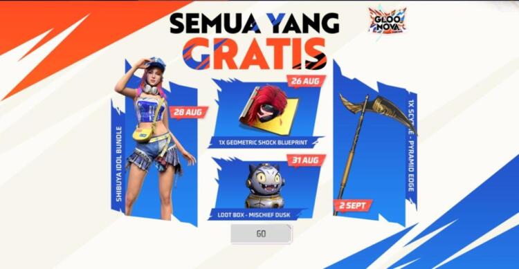 Cara Mendapatkan Bundle Free Fire Shibuya Idol - Dafunda.com