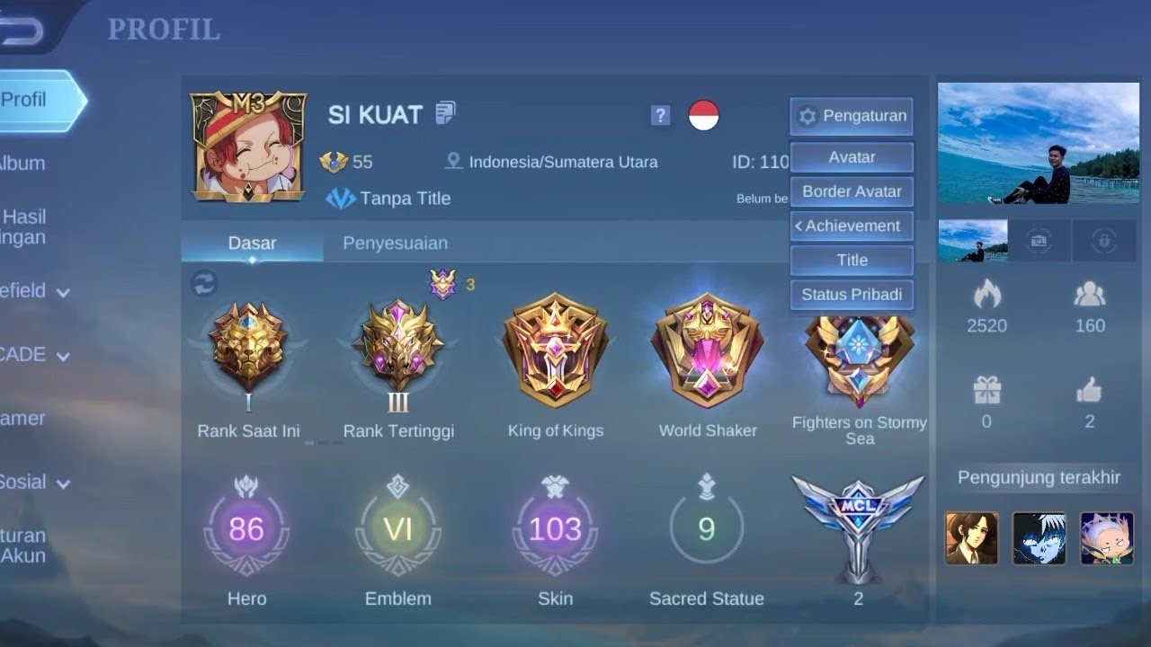 Cara Melihat Tanggal Pembuatan Akun Mobile Legends (ML) - Dafunda.com