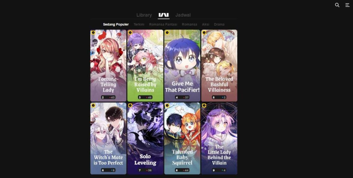 10 Situs Baca Komik Online Gratis dan Legal Terbaik 2025 - Dafunda.com