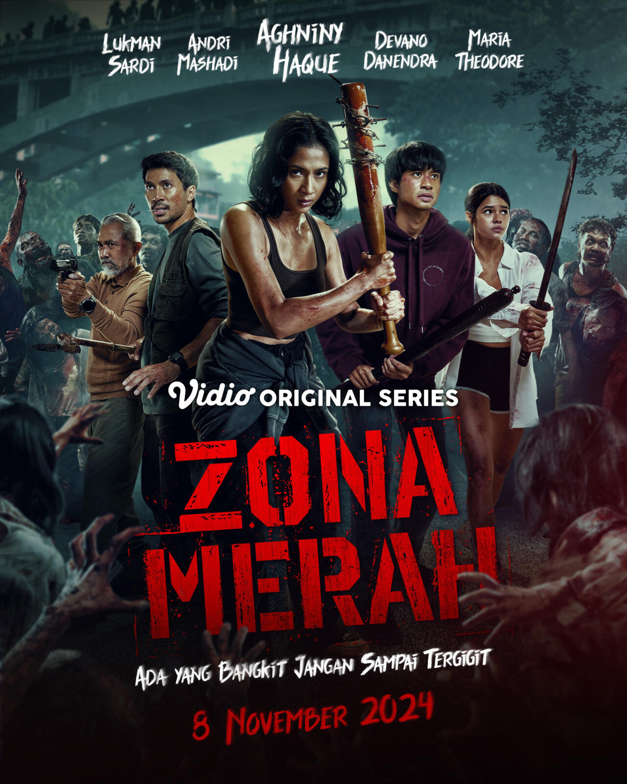 Sinopsis Zona Merah, Serial Zombie Pertama Indonesia - Dafunda.com