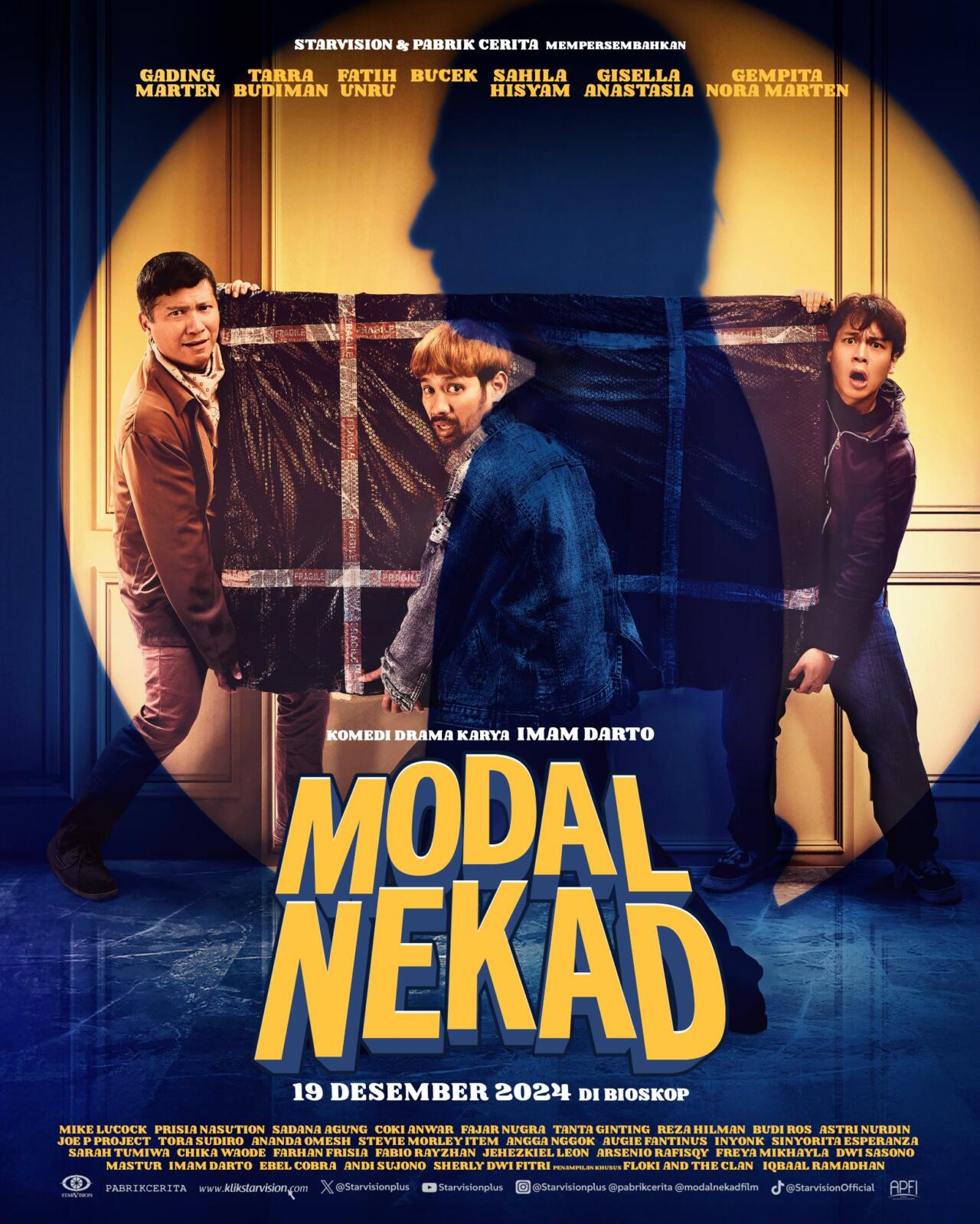 Sinopsis Film Modal Nekad: Dibintangi Gading, Gisel, dan Gempi ...