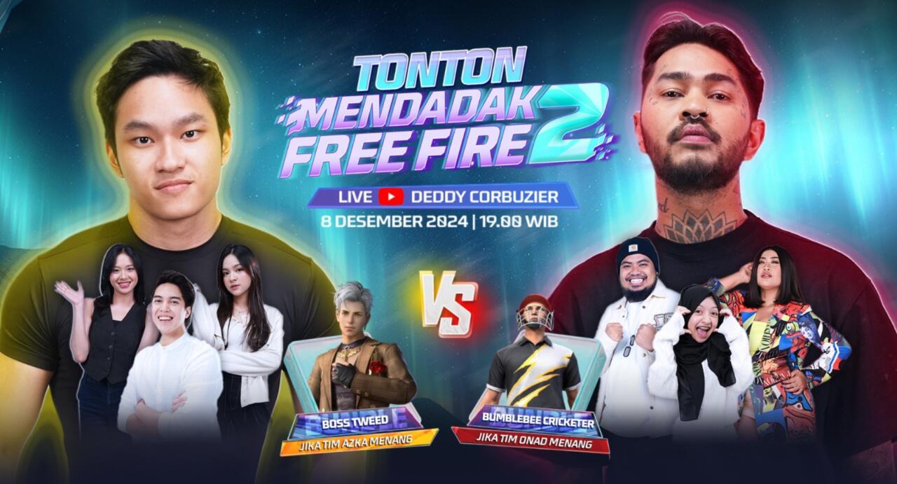 "Mendadak Free Fire 2" Kembali Lagi, Tim Azka Akan Melawan Tim Onad ...