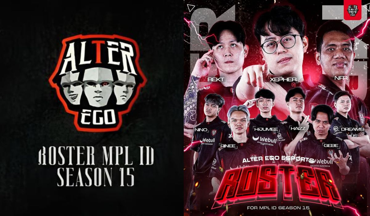 Official Roster Alter Ego Esports di MPL ID S15 - Dafunda.com