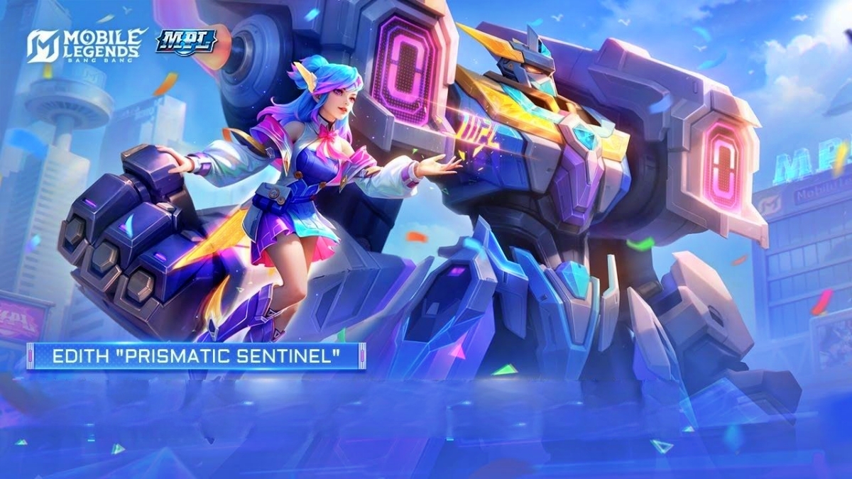 Skin MPL Edith "Prismatic Sentinel" Mobile Legends - Dafunda.com