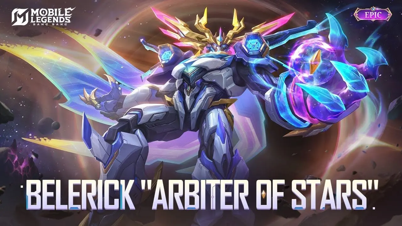 Moonton Rilis Skin EPIC Belerick "Arbiter of Stars" - Dafunda.com