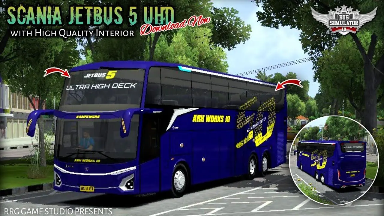 50+ Mod BUSSID UHD Keren & Jernih Terbaru 2025 - Dafunda.com