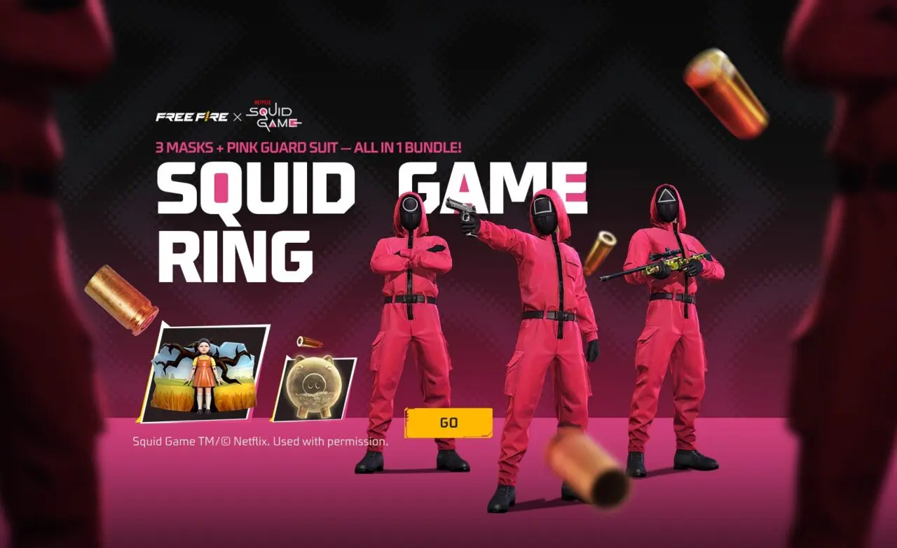 How to Get the Exclusive Free Fire x Squid Game Bundle - Dafunda.com