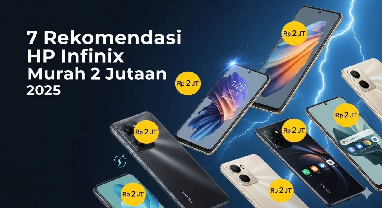 7 Rekomendasi HP Infinix Murah 2 Jutaan 2026 - Dafunda.com