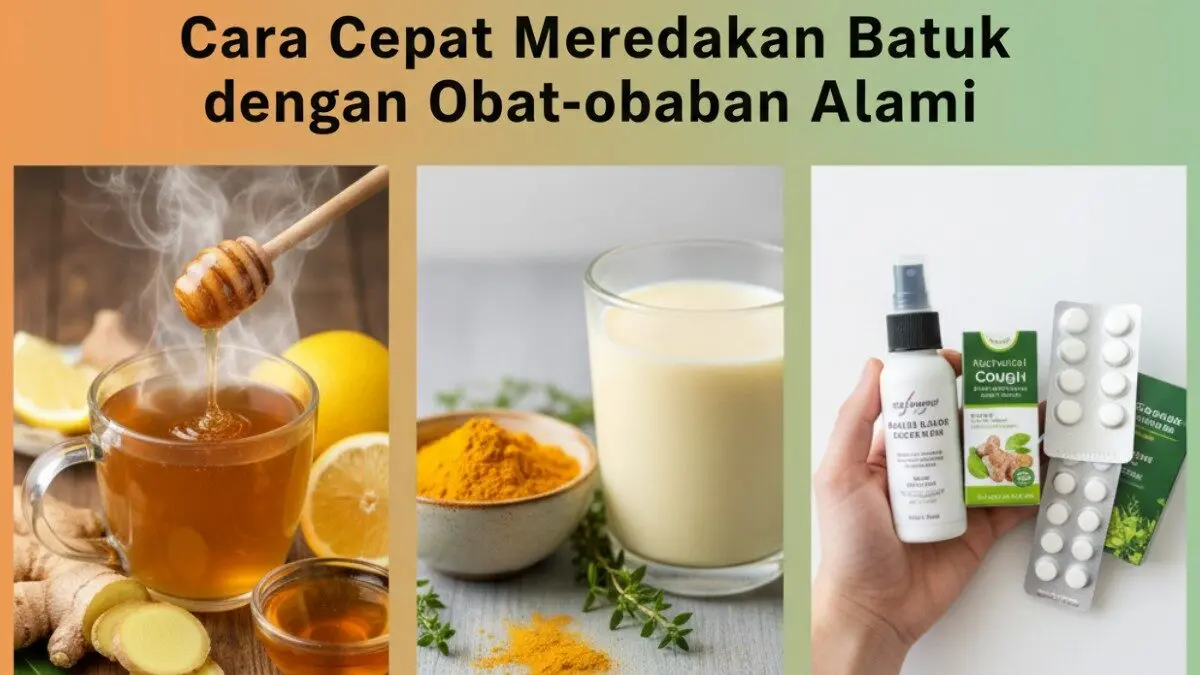 Cara Cepat Meredakan Batuk dengan Obat-obatan Alami - Dafunda.com
