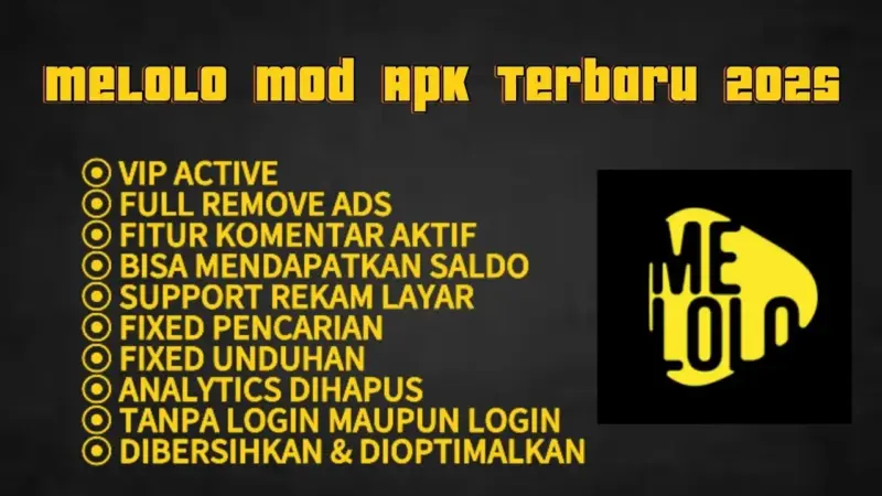 Download Melolo Mod APK v5.1.0 No Iklan Premium Unlocked terbaru 2025 ...