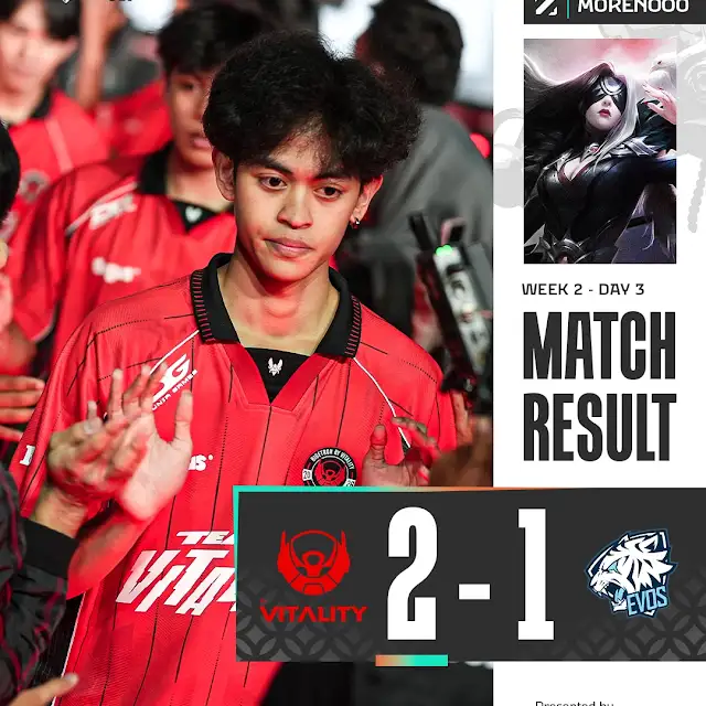 Hasil MPL ID Season 17 Bigetron by Vitality vs EVOS Esports - Dafunda.com